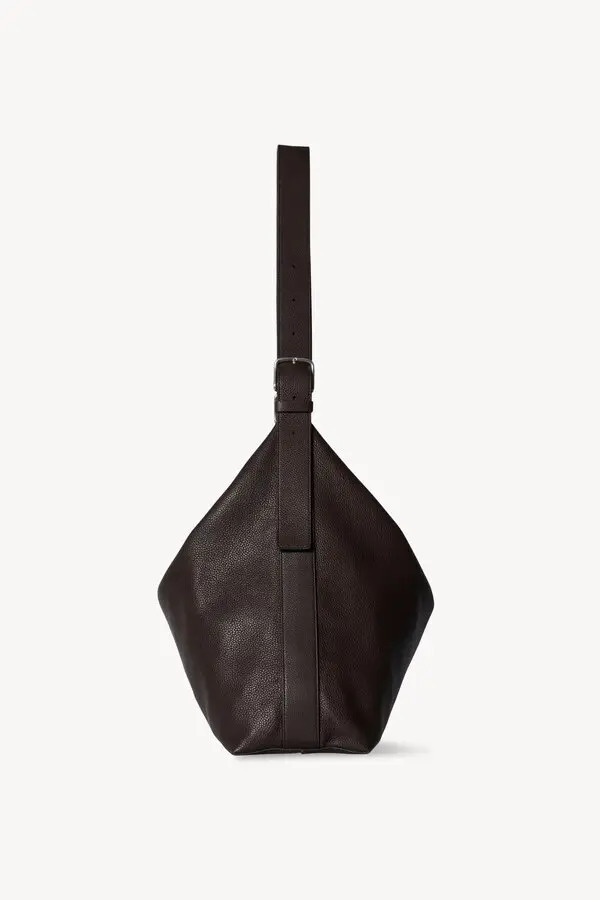 THE ROW Jean Shoulder Bag - Deep Brown