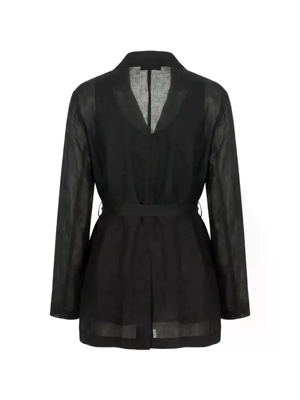 Masnada Double-breasted Belted Jacket