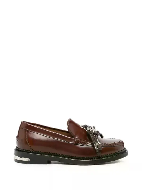 Toga Tassel-detail Hardware-embellished Loafers