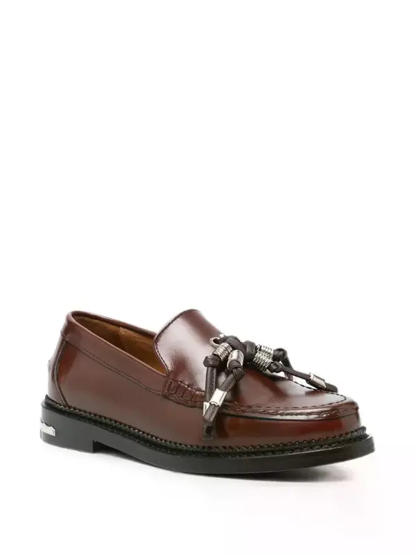 Toga Tassel-detail Hardware-embellished Loafers