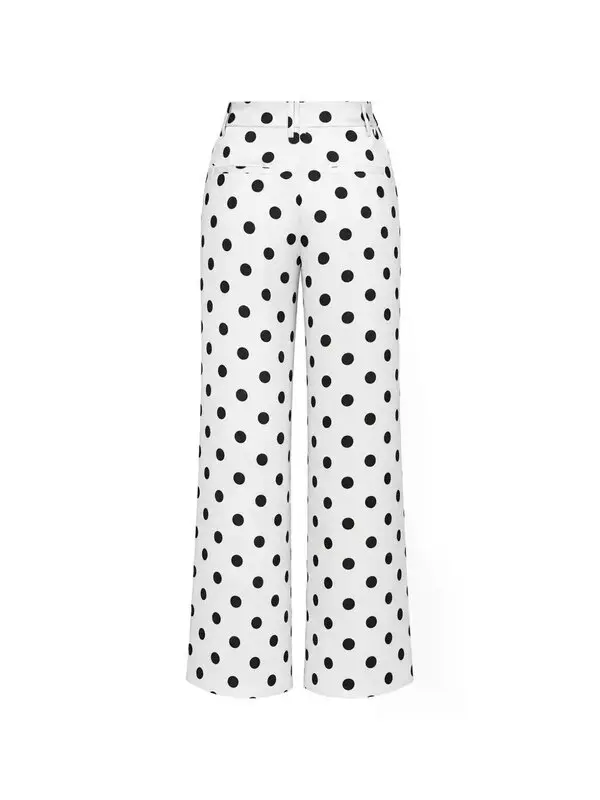 SA SU PHI Bogart Polka-dot Trousers