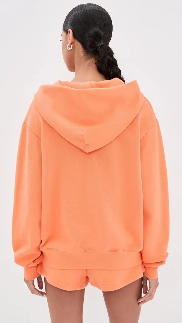 PARKE Zip-up Varsity Hoodie