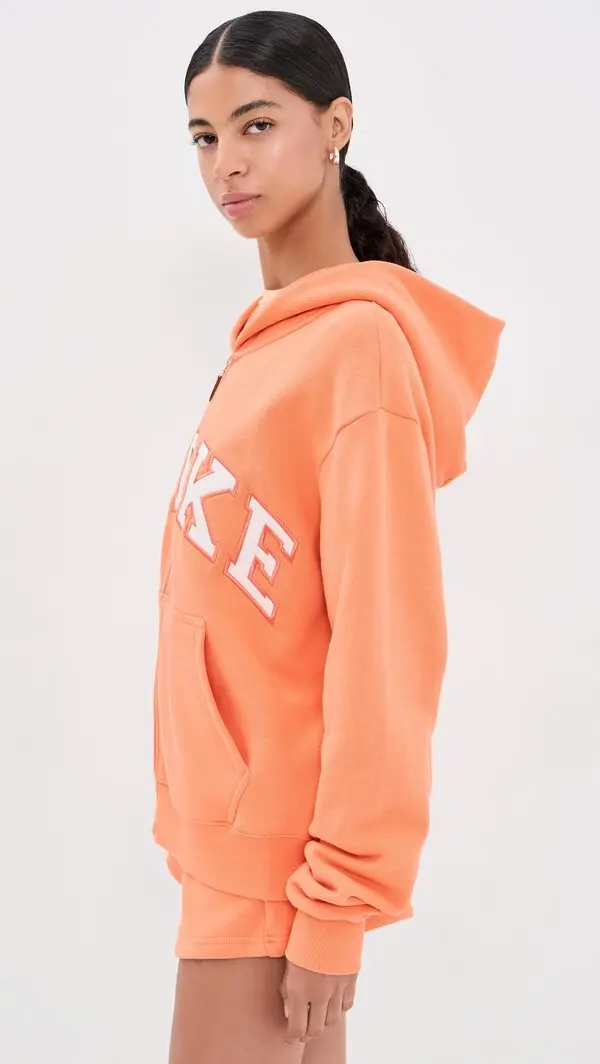 PARKE Zip-up Varsity Hoodie