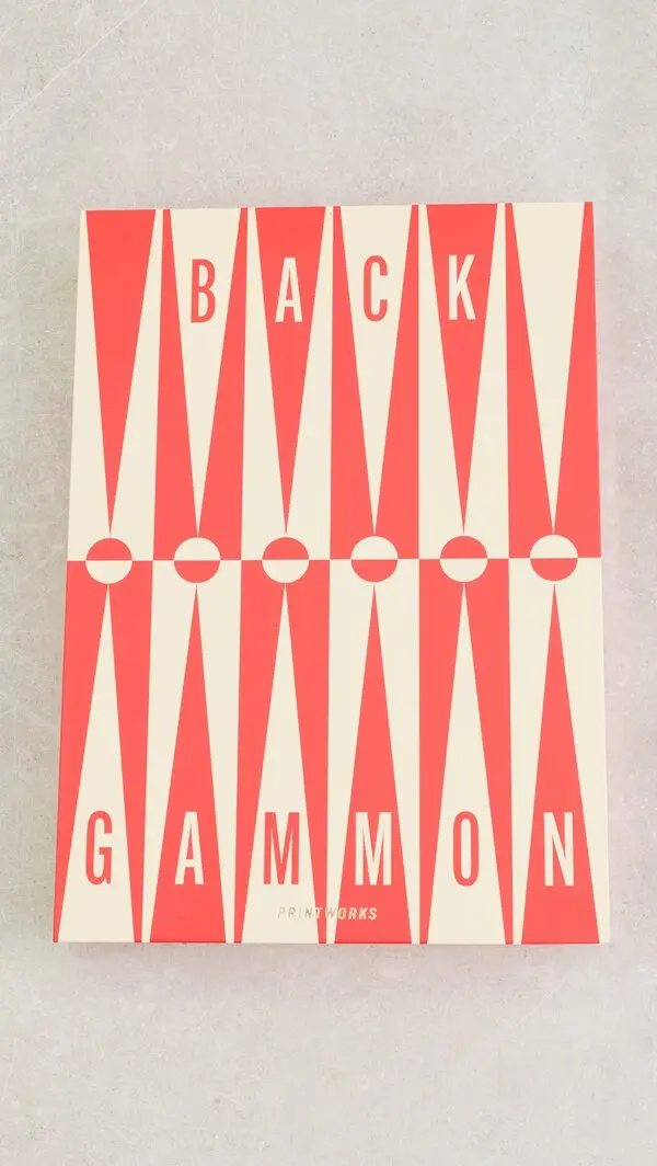 PRINTWORKS Classic Art Of Backgammon Set