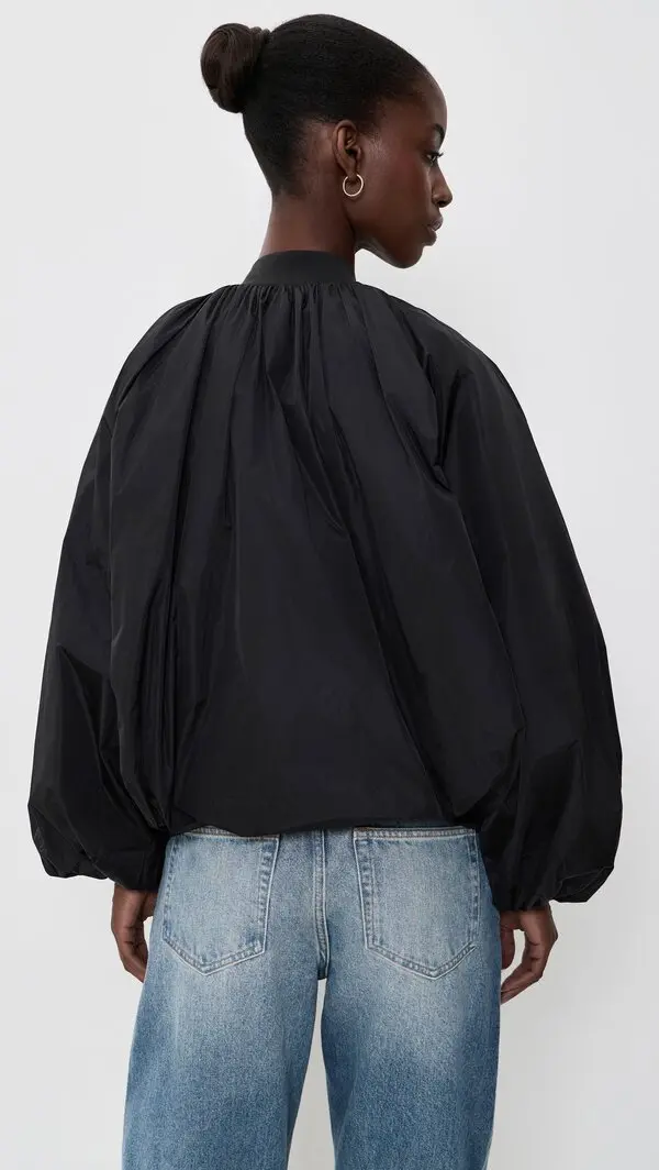 AGOLDE Raffi Bomber Jacket - Black