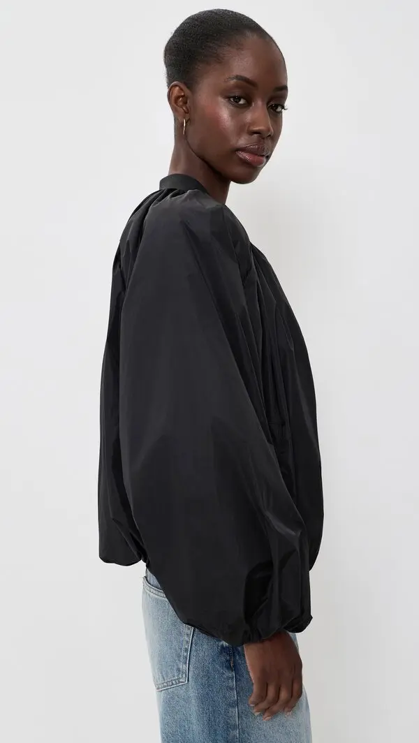 AGOLDE Raffi Bomber Jacket - Black