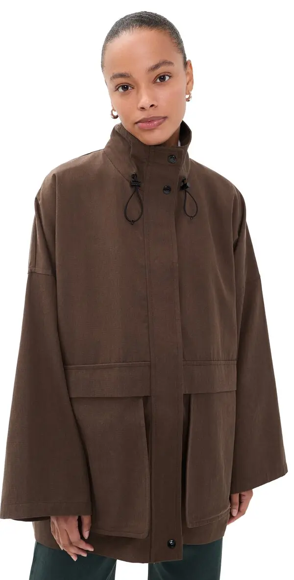 Roucha Janssen Trench Jacket - Brown