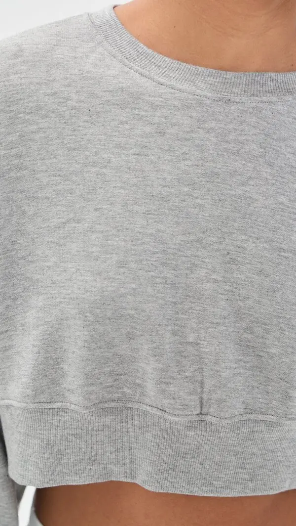 Splits59 Noah Fleece Crop Sweatshirt