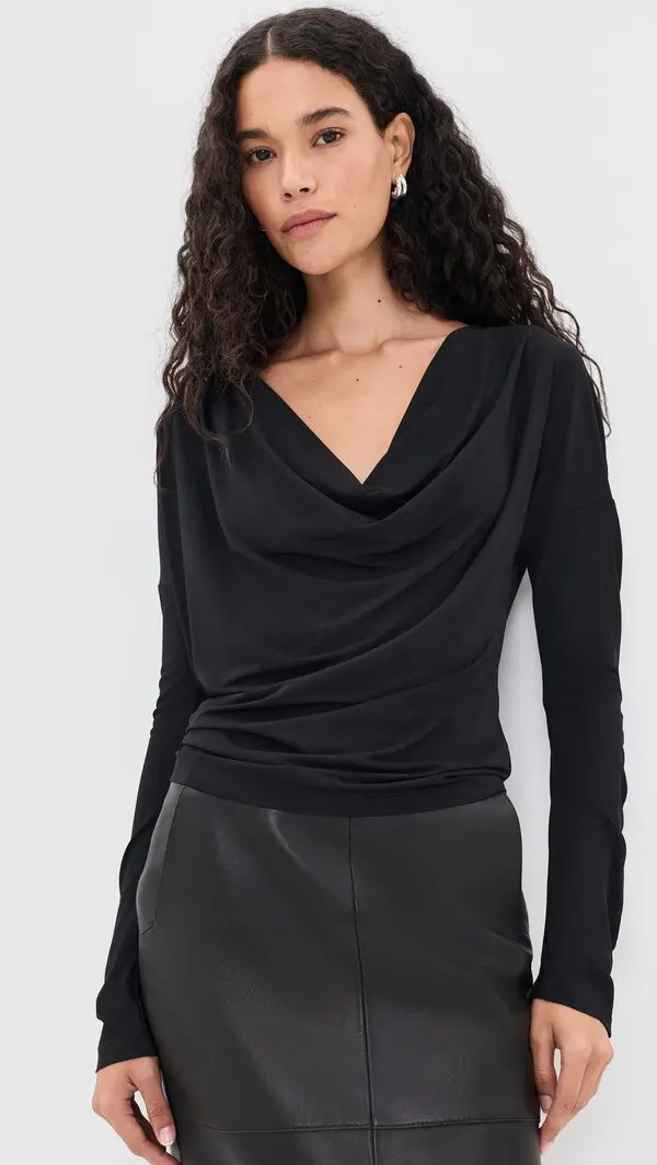 Helmut Lang Cowl Top