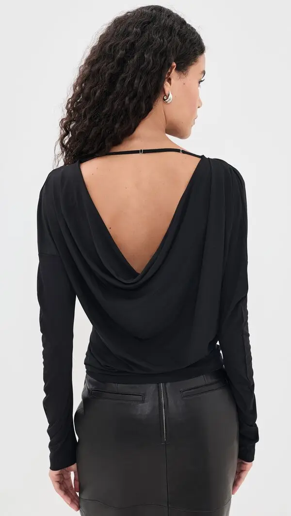 Helmut Lang Cowl Top