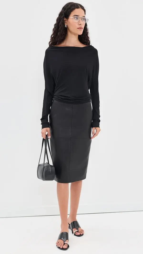 Helmut Lang Cowl Top
