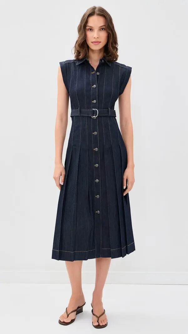 Cinq À Sept Karter Denim Dress