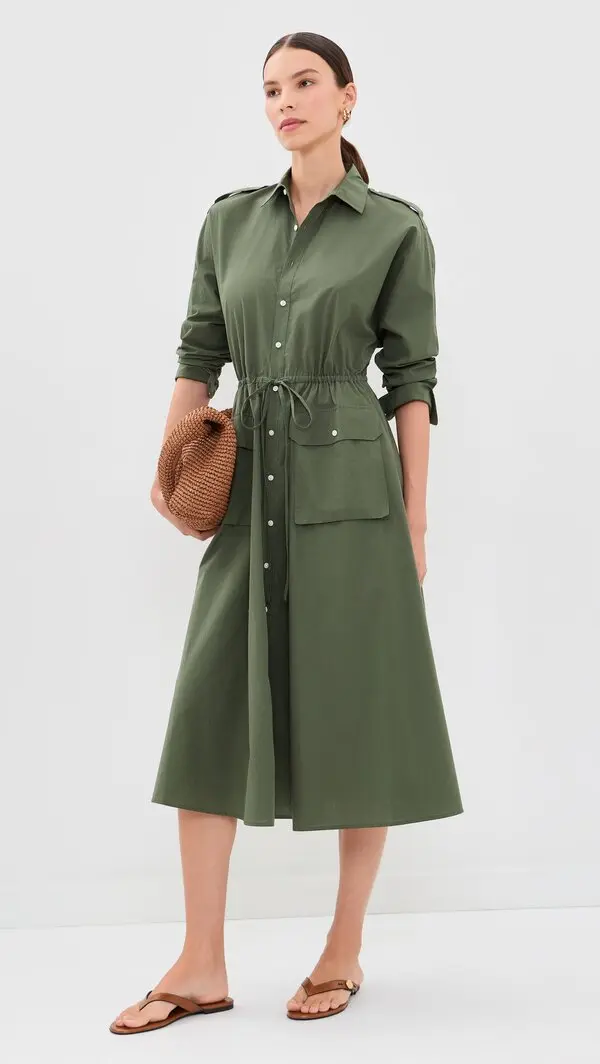Polo Ralph Lauren Long Sleeve Collared Shirt Dress