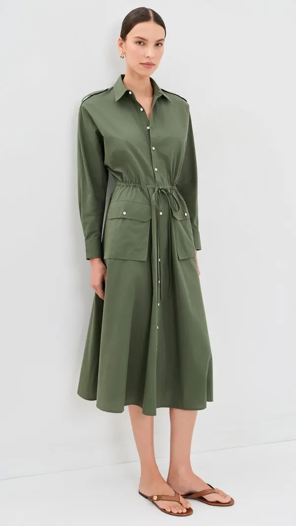 Polo Ralph Lauren Long Sleeve Collared Shirt Dress