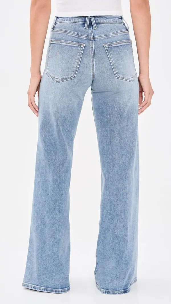 Good American Good Waist Palazzo Jeans