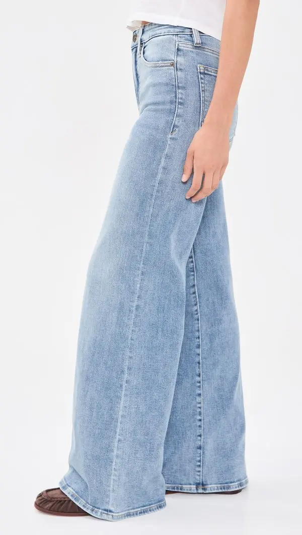 Good American Good Waist Palazzo Jeans
