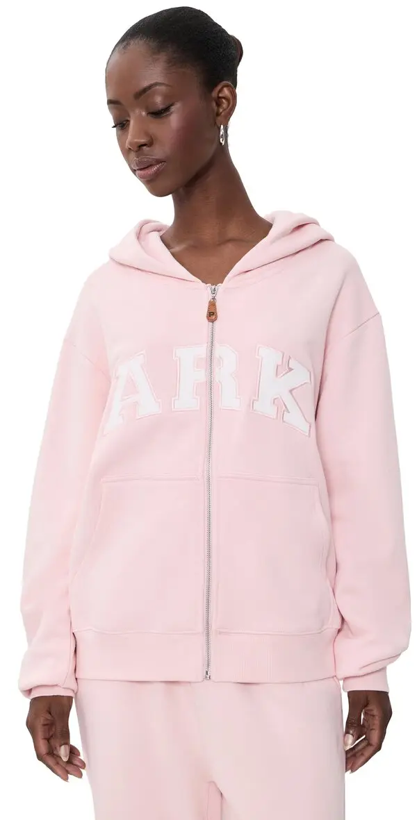 PARKE Zip-up Varsity Hoodie