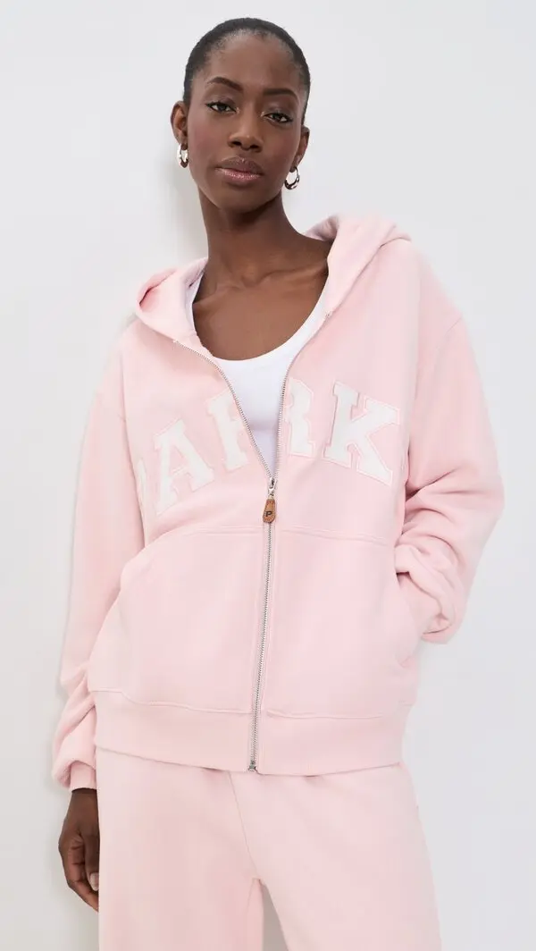 PARKE Zip-up Varsity Hoodie