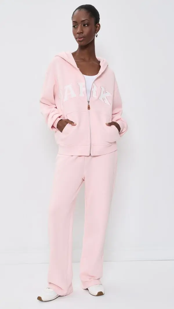 PARKE Zip-up Varsity Hoodie