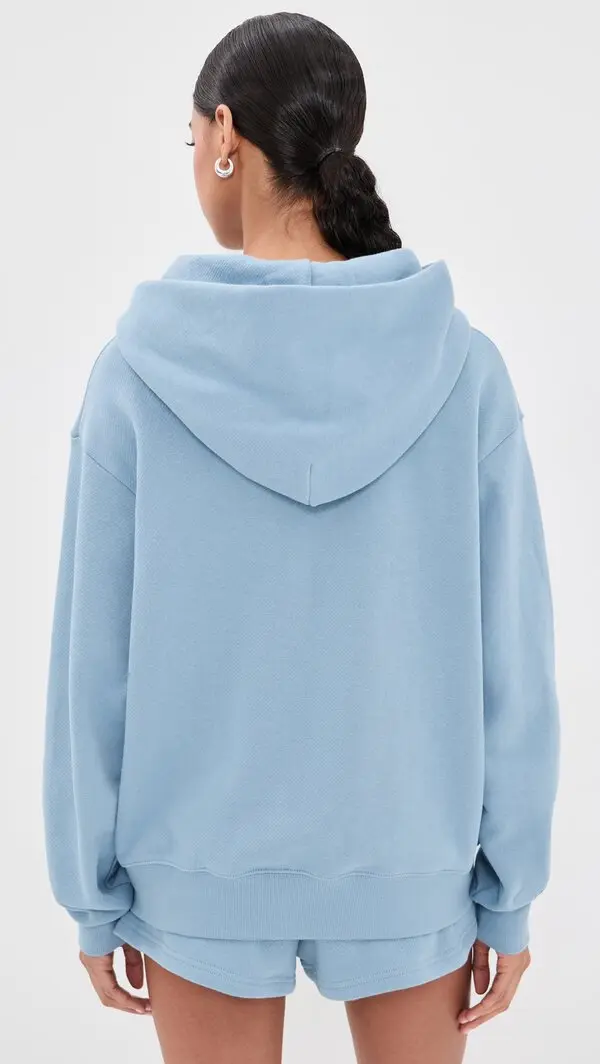 PARKE Zip-up Varsity Hoodie