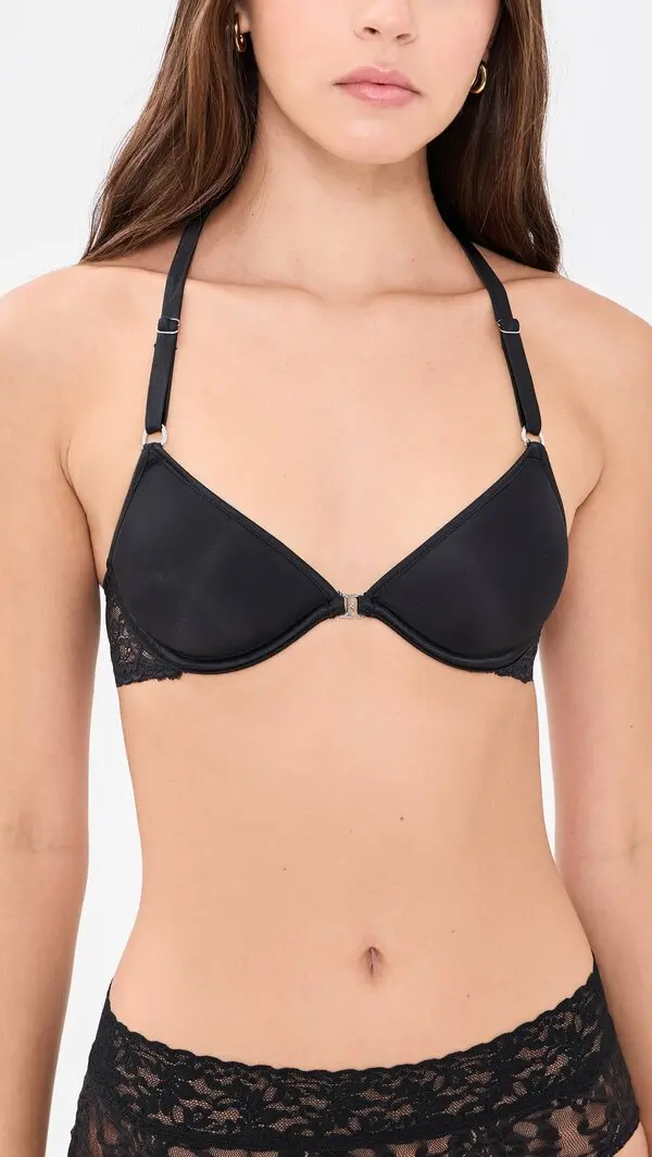 FLEUR DU MAL Bianca Lace Spacer Racerback Bra