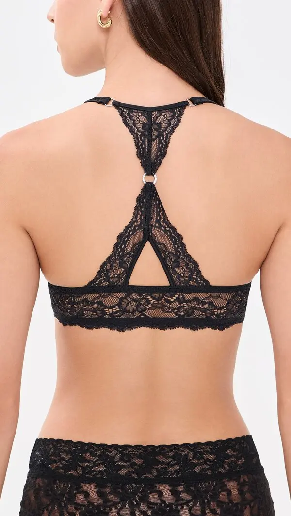 FLEUR DU MAL Bianca Lace Spacer Racerback Bra