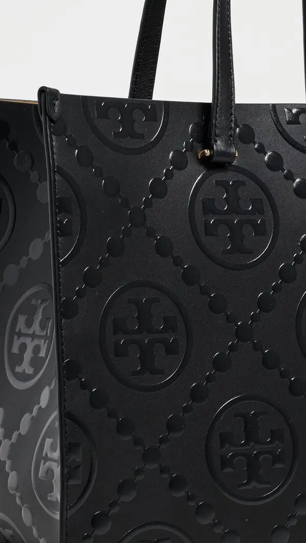 Tory Burch T Monogram Embossed Tote Bag