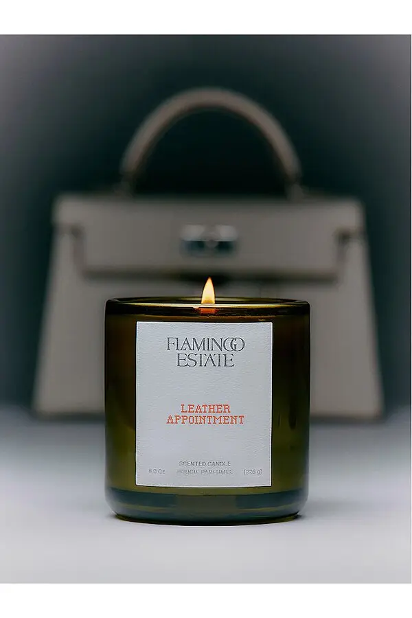 FLAMINGO ESTATE Leather Appointment Xl Candle - One-color