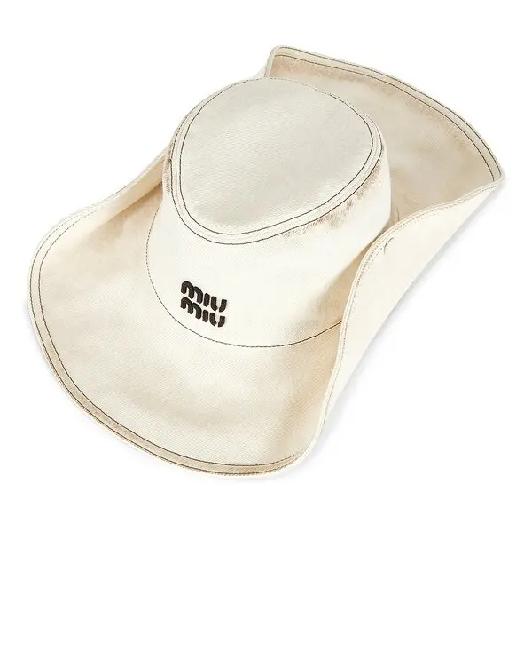 Miu Miu Denim Cowboy Hat