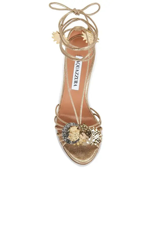 AQUAZZURA Night Stars Nappa 105 Sandal