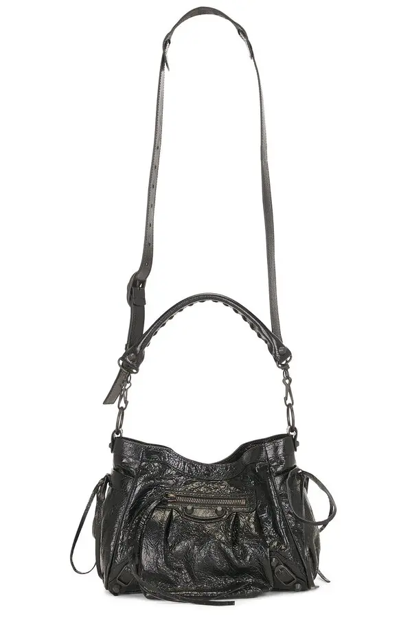 Balenciaga Le City Small Bucket Bag - Black