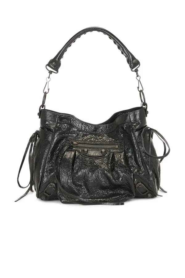 Balenciaga Le City Small Bucket Bag - Black
