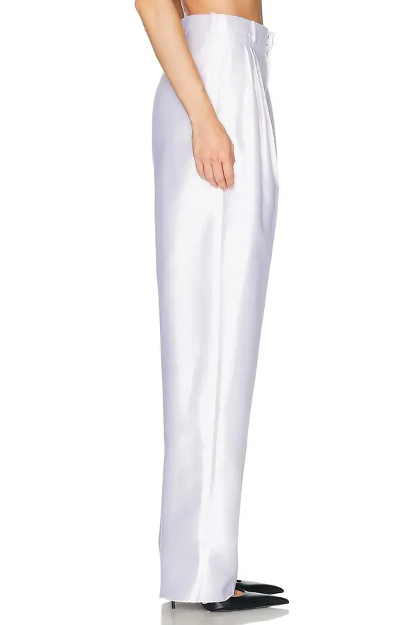 Bottega Veneta Satin Wide Leg Trouser
