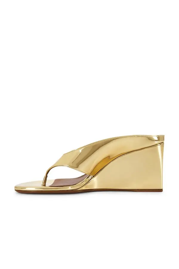 Alaïa Wedge Thong Mule