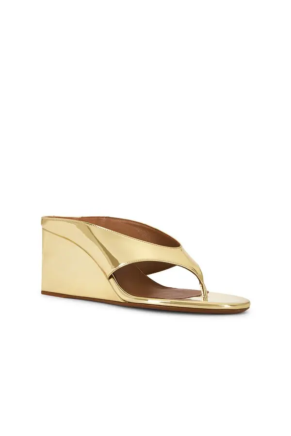 Alaïa Wedge Thong Mule