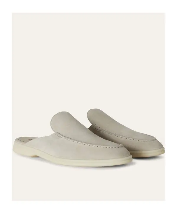 Loro Piana Babouche Walk Heel Casual Shoes