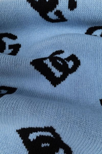 Dolce & Gabbana Dolce Gabbana Dg Logo Intarsia Knitted Scarf