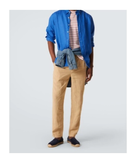Polo Ralph Lauren Linen Straight Pants