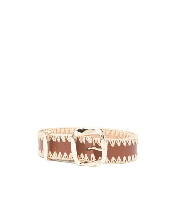 Zimmermann Kaia Woven-trim Belt