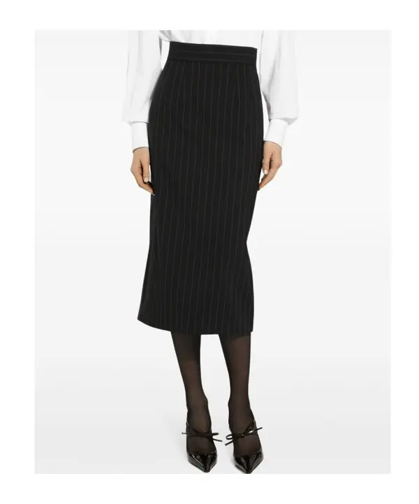 Dolce & Gabbana Pinstriped Skirt