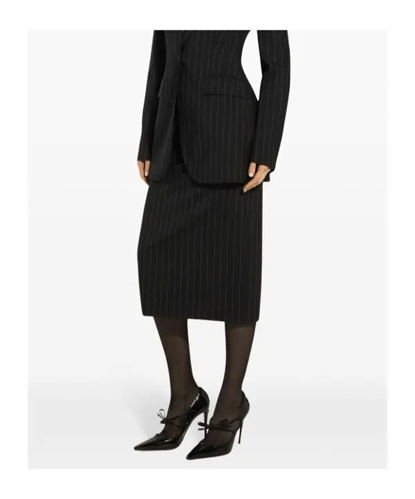 Dolce & Gabbana Pinstriped Skirt