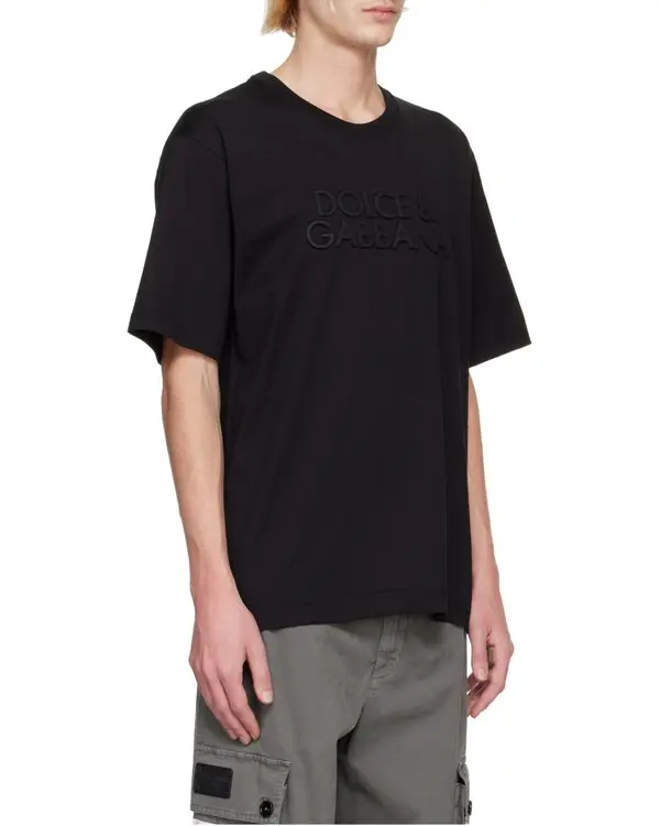 Dolce & Gabbana Dolce Gabbana Logo Printed Crewneck T-shirt
