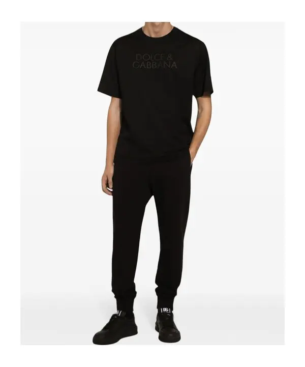 Dolce & Gabbana Dolce Gabbana Logo Printed Crewneck T-shirt