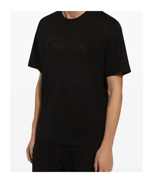 Dolce & Gabbana Dolce Gabbana Logo Printed Crewneck T-shirt