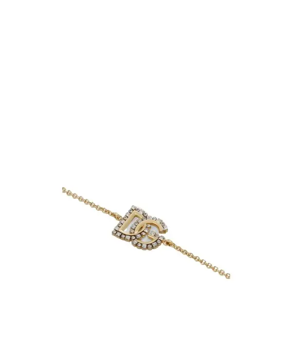 Dolce & Gabbana Dolce Gabbana Dg Logo Embellished Bracelet