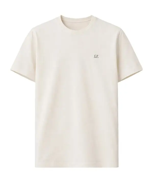 C.P. COMPANY Goggle Back Print T-shirt - White