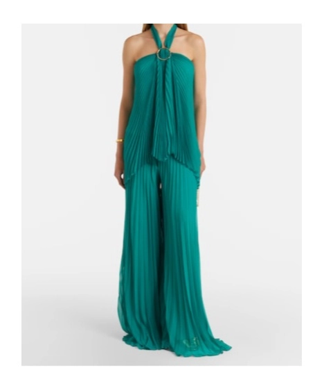 Max Mara Grembo Pleated Wide-leg Pants