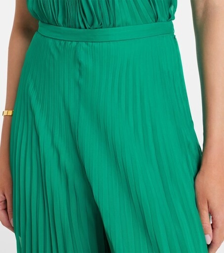 Max Mara Grembo Pleated Wide-leg Pants