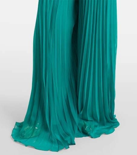 Max Mara Grembo Pleated Wide-leg Pants