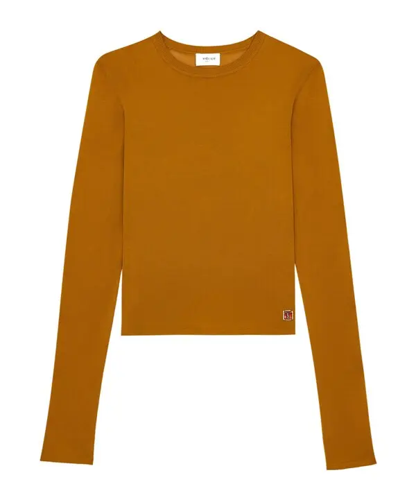 Saint Laurent Long-sleeved Knitwear - Ginger
